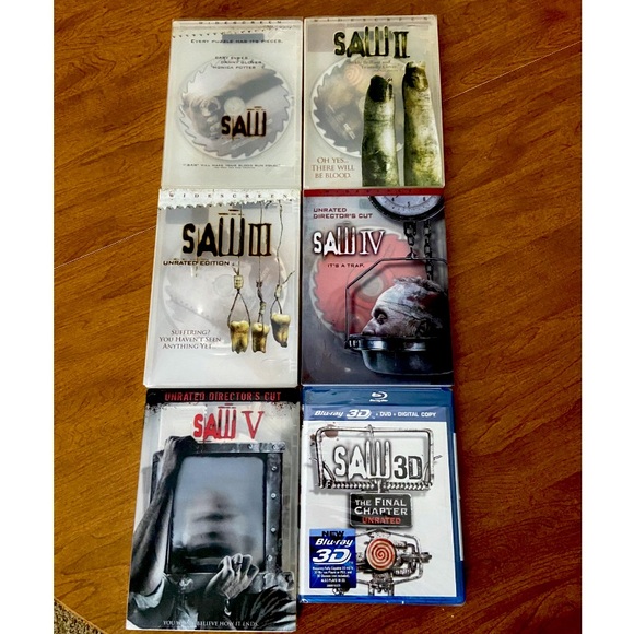 Media | Saw Dvd Set | Poshmark